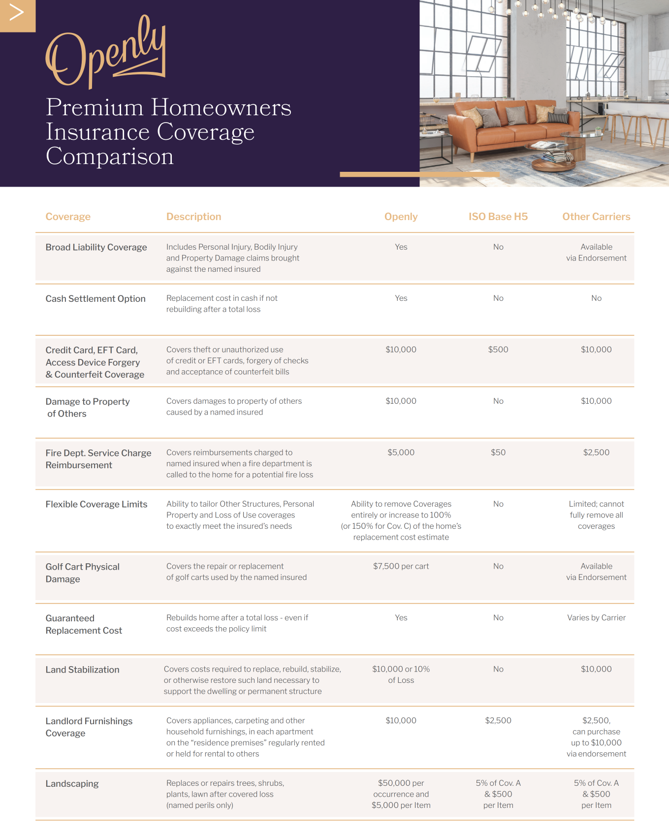 Openly Homeowners Insurance | Anderson Insurance Group